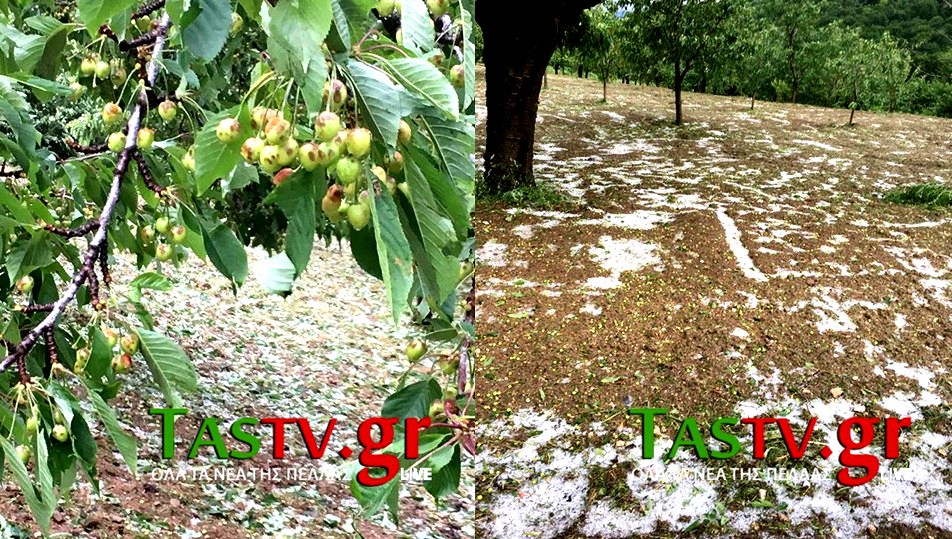 ΚΑΤΑΣΤΡΟΦΙΚΟ ΧΑΛΑΖΙ ΕΠΛΗΞΕ KAΛΛΙΕΡΓΕΙΕΣ ΣΕ ΧΩΡΙΑ ΤΟΥ Ν. ΠΕΛΛΑΣ (VIDEO ...