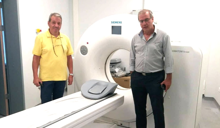 Γ. ΣΗΦΑΚΗΣ: ΛΕΙΤΟΥΡΓΗΣΕ Ο ΑΞΟΝΙΚΟΣ ΤΟΜΟΓΡΑΦΟΣ ΣΤΟ ΝΟΣΟΚΟΜΕΙΟ ΤΗΣ ...