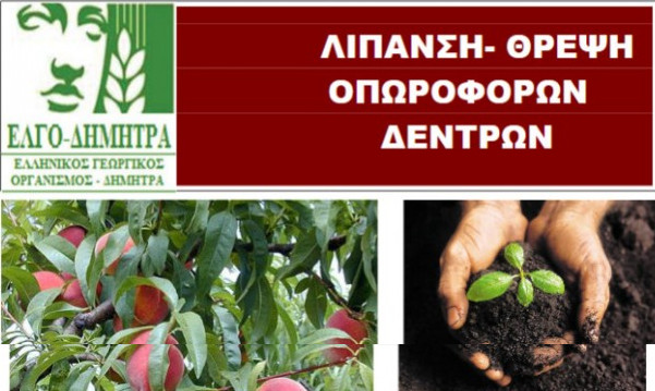 EΚΠΑΙΔΕΥΤΙΚΗ-ΕΝΗΜΕΡΩΤΙΚΗ ΕΚΔΗΛΩΣΗ ΓΙΑ ΤΑ ΟΠΩΡΟΦΟΡΑ ΔΕΝΤΡΑ ΑΠΟ ΤΗΝ Π Ε ...