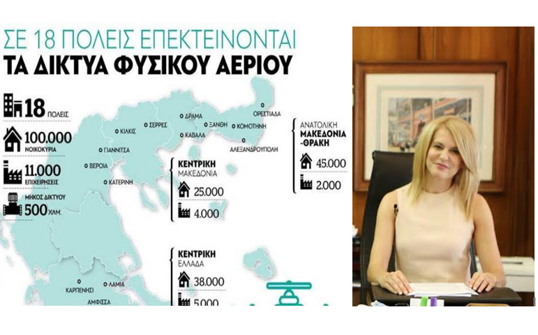 Θ. ΤΖΑΚΡΗ: ΕΝΤΑΧΤΗΚΕ ΣΤΟ ΕΣΠΑ Η ΚΑΤΑΣΚΕΥΗ ΔΙΚΤΥΟΥ ΦΥΣΙΚΟΥ ΑΕΡΙΟΥ ΣΕ 18 ...