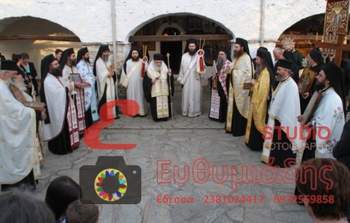 ΣΤΗΝ ΙΕΡΑ ΜΟΝΗ ΑΡΧΑΓΓΕΛΟΥ Ο ΜΗΤΡΟΠΟΛΙΤΗΣ ΙΩΗΛ ΓΙΑ ΤΟΝ ΕΣΠΕΡΙΝΟ ΤΗΣ ...