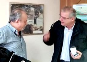 Ο Γ. ΣΗΦΑΚΗΣ ΣΤΟΝ ΑΝΤΙΠΡΟΕΔΡΟ ΤΟΥ ΕΛΓΑ ΘΑΝΑΣΗ ΖΑΝΙΑ ΓΙΑ ΤΑ ΠΟΡΙΣΜΑΤΑ ...