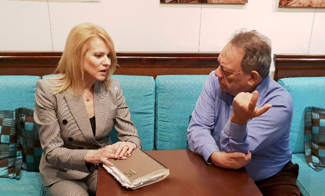 ΝΕΑ ΣΥΝΑΝΤΗΣΗ ΤΗΣ Θ ΤΖΑΚΡΗ ΜΕ TON Γ ΣΤΑΜΟΥ ΓΙΑ ΤΗ ΔΗΜΙΟΥΡΓΙΑ ...