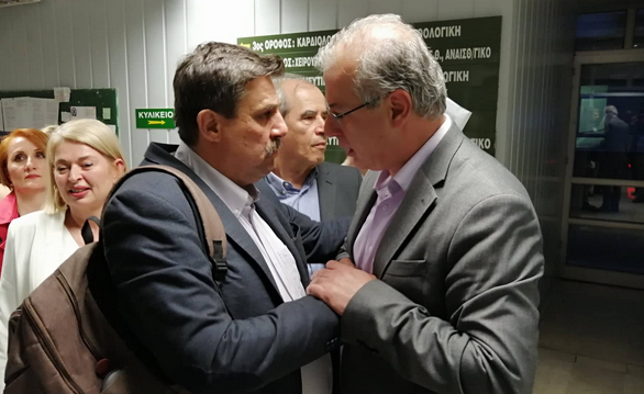 ΓΙΑΝΝΗΣ ΣΗΦΑΚΗΣ: Ο ΥΠΟΥΡΓΟΣ ΑΝΔΡΕΑΣ ΞΑΝΘΟΣ ΕΠΙΣΚΕΦΘΗΚΕ ΤΟ ΝΟΣΟΚΟΜΕΙΟ ...