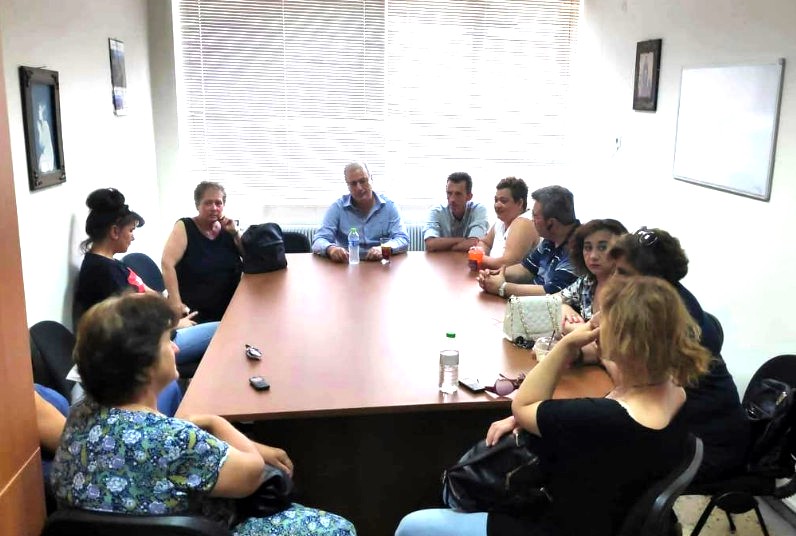 ΣΥΝΑΝΤΗΣΕΙΣ ΓΙΑΝΝΗ ΣΗΦΑΚΗ ΜΕ ΕΡΓΑΖΟΜΕΝΟΥΣ ΣΤΑ ΕΡΓΑΤΙΚΑ ΚΕΝΤΡΑ ΈΔΕΣΣΑΣ ...