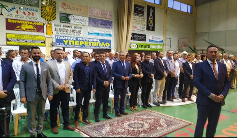 ΔΗΜΟΣ ΑΛΜΩΠΙΑΣ : ΠΑΡΑΔΟΣΗ ΠΑΡΑΛΑΒΗ ΑΠΕΡΧΟΜΕΝΟΥ ΔΗΜΑΡΧΟΥ ΣΤΟΝ ΝΕΟ ...