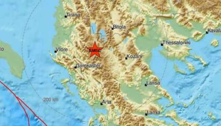 ΙΣΧΥΡΟΣ ΣΕΙΣΜΟΣ 4,9 ΡΙΧΤΕΡ ΣΤΗΝ ΚΑΣΤΟΡΙΑ ΣΤΑ ΣΥΝΟΡΑ ΜΕ ΤΗΝ ΑΛΒΑΝΙΑ ...