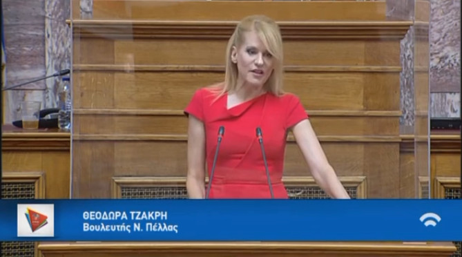 ΘΕΟΔΩΡΑ ΤΖΑΚΡΗ: ΤΟ ΝΟΜΟΣΧΕΔΙΟ ΕΙΝΑΙ ΑΝΕΠΑΡΚΕΣ, ΠΡΟΧΕΙΡΟ ΚΑΙ ΑΝΙΚΑΝΟ ΝΑ ...