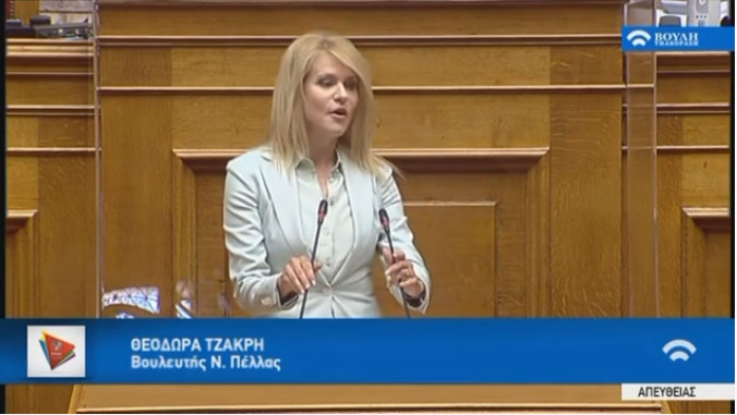 ΘΕΟΔΩΡΑ ΤΖΑΚΡΗ: ΟΜΙΛΙΑ ΓΙΑ ΤΟ ΠΟΡΙΣΜΑ ΤΗΣ ΠΡΟΑΝΑΚΡΙΤΙΚΗΣ | TASTV.gr ...