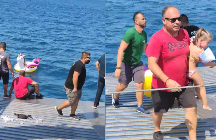 ΑΠΙΣΤΕΥΤΟ ΒΙΝΤΕΟ: FERRY BOAT ΕΣΩΣΕ 3ΧΡΟΝΟ ΚΟΡΙΤΣΙ ΠΟΥ ΕΙΧΕ ΠΑΡΑΣΥΡΘΕΙ ...