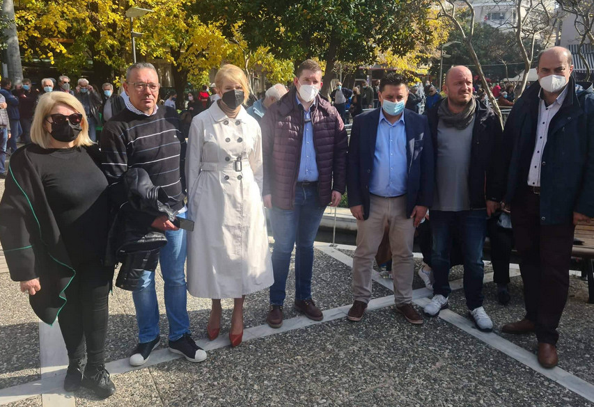 Η Θ. ΤΖΑΚΡΗ ΣΤΗΝ ΕΔΕΣΣΑ ΣΤΗΝ ΔΙΑΜΑΡΤΥΡΙΑ ΓΙΑ ΤΟ ΚΛΕΙΣΙΜΟ ΤΗΣ ΜΕΘ ...