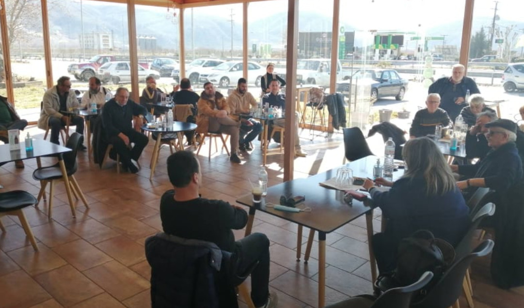ΕΠΙΣΚΕΨΗ ΤΗΣ ΟΛΥΜΠΙΑΣ ΤΕΛΙΓΙΟΡΙΔΟΥ ΣΤΑ ΤΡΙΚΑΛΑ ΚΑΙ ΣΥΖΗΤΗΣΗ ΜΕ ΑΓΡΟΤΕΣ ...
