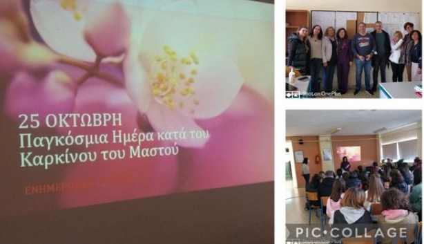 ΕΚ- 1ου ΕΠΑΛ ΈΔΕΣΣΑΣ: ΔΡΑΣΗ ΓΙΑ ΤΗΝ ΠΡΟΛΗΨΗ ΚΑΡΚΙΝΟΥ ΤΟΥ ΜΑΣΤΟΥ | TASTV ...