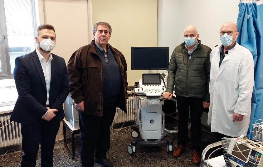 ΔΩΡΕΑ ΤΗΣ Π.Ε. ΠΕΛΛΑΣ ΣΤΟ ΝΟΣΟΚΟΜΕΙΟ ΈΔΕΣΣΑΣ ΕΝΟΣ ΔΙΟΙΣΟΦΑΓΕΙΟΥ ...