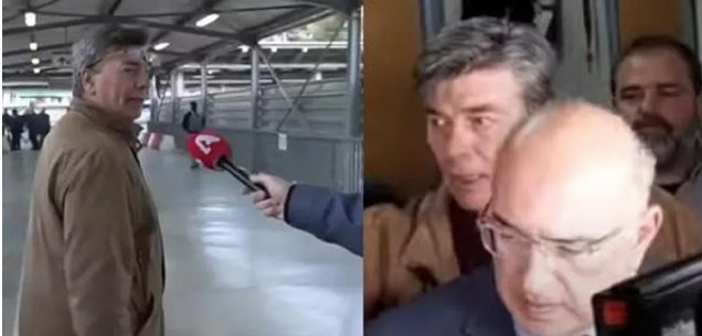 ΥΨΗΛΟΒΑΘΜΟ ΣΤΕΛΕΧΟΣ ΤΟΥ ΟΣΕ ΠΡΟΣΠΟΙΗΘΗΚΕ ΤΟΝ ΕΠΙΒΑΤΗ ΤΡΕΝΟΥ ON CAMERA ...