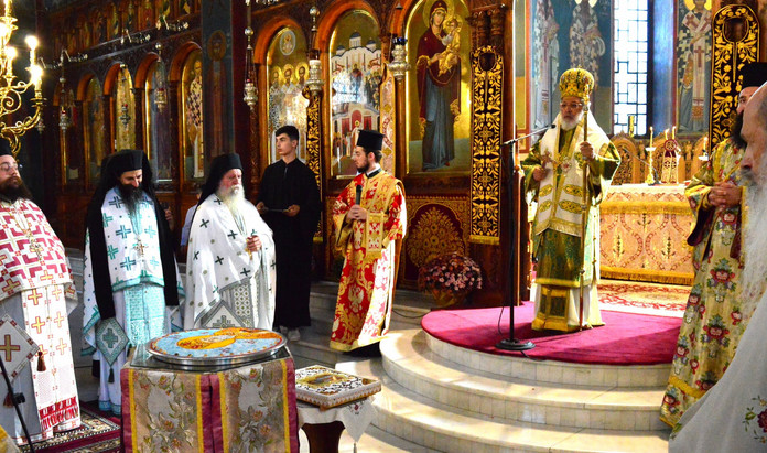 ΑΡΧΙΕΡΑΤΙΚΟ ΣΥΛΛΕΙΤΟΥΡΓΟ ΣΤΗΝ ΕΟΡΤΗ (ΑΝΑΚΟΜΙΔΗ) ΤΟΥ ΑΓΙΟΥ ΚΑΛΛΙΝΙΚΟΥ ...