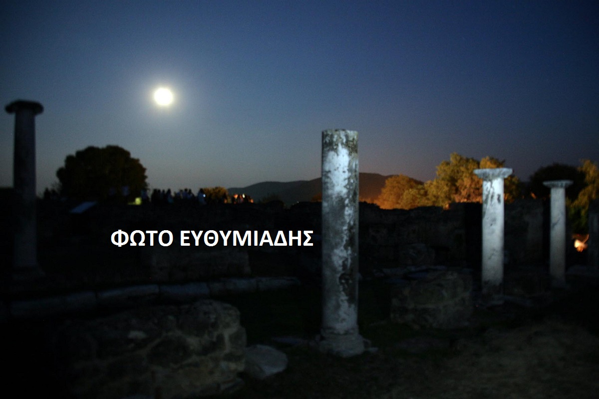 ΕΔΕΣΣΑ: ΑΥΓΟΥΣΤΙΑΤΙΚΗ ΠΑΝΣΕΛΗΝΟΣ ΣΤΑ ΑΡΧΑΙΑ ΤΟΥ ΛΟΓΓΟΥ (PHOTO) | TASTV ...