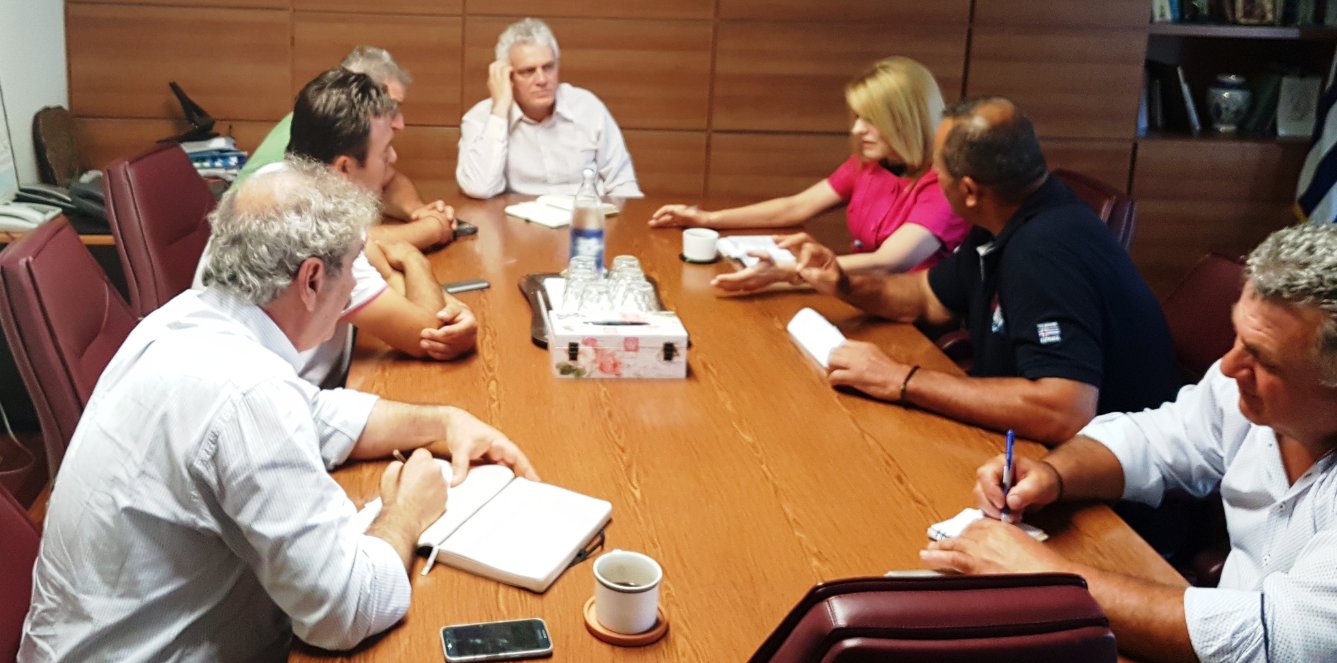 Θ. ΤΖΑΚΡΗ: ΣΥΝΑΝΤΗΣΗ ΜΕ ΚΤΗΝΟΤΡΟΦΟΥΣ ΤΗΣ ΑΛΜΩΠΙΑΣ ΜΕ ΤΟΝ ΑΝΑΠΛ. ΥΠΟΥΡΓΟ ...