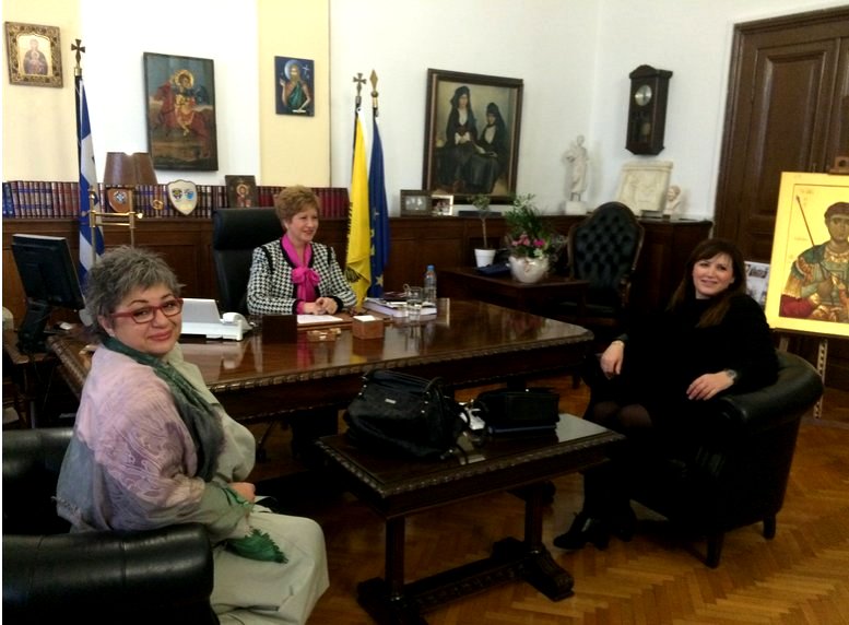 ΣΥΝΑΝΤΗΣΗ ΔΗΜΑΡΧΟΥ ΣΚΥΔΡΑΣ ΜΕ ΤΗΝ ΥΦΥΠ.ΜΑΚΕΔΟΝΙΑΣ ΘΡΑΚΗΣ ΚΑΙ ΤΟΝ ΠΕΡ ...