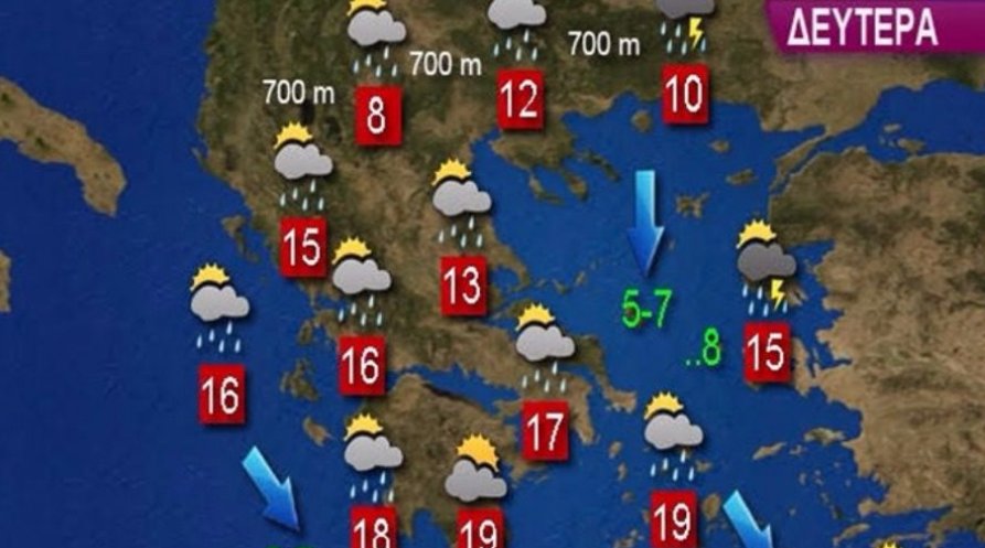 ΜΕΤΑ ΤΙΣ ΚΑΤΑΙΓΙΔΕΣ, ΕΡΧΕΤΑΙ ΚΡΥΟ ΕΞΠΡΕΣ ΜΕ ΒΟΡΙΑΔΕΣ ΚΑΙ ΧΙΟΝΙΑ | TASTV ...