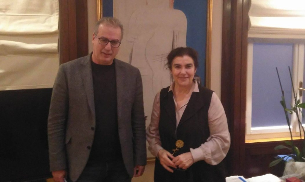 ΣΥΝΑΝΤΗΣΗ Γ. ΣΗΦΑΚΗ ΜΕ ΥΠΟΥΡΓΟ ΠΟΛΙΤΙΣΜΟΥ ΛΥΔΙΑ ΚΟΝΙΟΡΔΟΥ ΓΙΑ ΘΕΜΑΤΑ ...