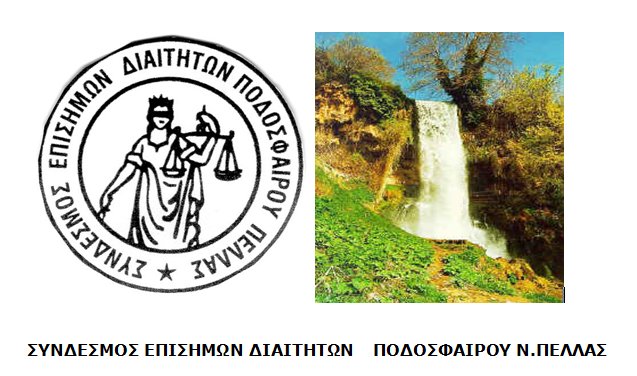 ΣΥΝΔΕΣΜΟΣ ΕΠΙΣΗΜΩΝ ΔΙΑΙΤΗΤΩΝ ΠΟΔΟΣΦΑΙΡΟΥ Ν.ΠΕΛΛΑΣ : ΕΚΔΡΟΜΗ ΣΤΗΝ ...
