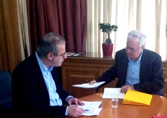 ΣΥΝΑΝΤΗΣΗ Γ.ΣΗΦΑΚΗ ΜΕ ΥΠΟΥΡΓΟ ΑΓΡΟΤΙΚΗΣ ΑΝΑΠΤΥΞΗΣ ΚΑΙ ΓΕΝΙΚΟ ΓΡΑΜΜΑΤΕΑ ...