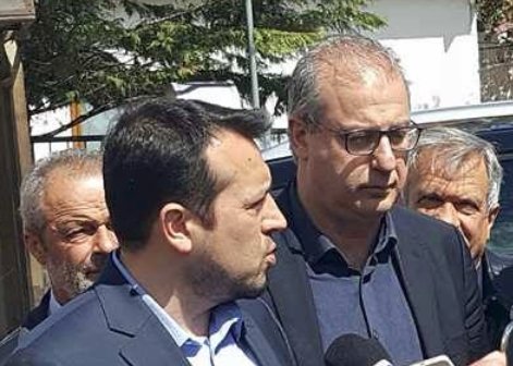 Γ. ΣΗΦΑΚΗΣ : ΕΠΙΣΚΕΨΗ ΜΑΖΙ ΜΕ ΤΟΝ ΥΠΟΥΡΓΟ Ν. ΠΑΠΠΑ ΣΤΟΝ ΑΡΧΑΓΓΕΛΟ ...