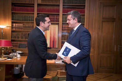 Η ΠΑΡΑΚΑΜΨΗ ΓΙΑΝΝΙΤΣΩΝ - ΧΑΛΚΗΔΩΝΑΣ ΣΤΟΝ ΠΡΩΘΥΠΟΥΡΓΟ ΑΠΟ ΤΟΝ Α ...