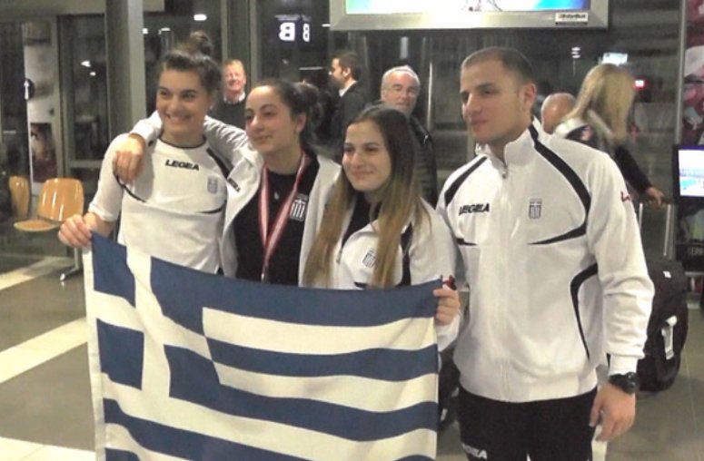 ΠΑΓΚΟΣΜΙΟΙ ΑΓΩΝΕΣ ΤΡΑΜΠΟΛΙΝΟ-ΧΑΛΚΙΝΟ ΜΕΤΑΛΛΙΟ ΣΤΗΝ ΕΛΛΑΔΑ (ΒΙΝΤΕΟ ...