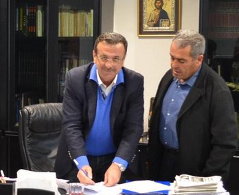 ΥΠΟΓΡΑΦΗΚΕ Η ΣΥΜΒΑΣΗ ΓΙΑ ΤΗ ΣΥΝΔΕΣΗ ΤΗΣ ΝΕΑΣ ΓΕΦΥΡΑΣ ΑΓΙΟΥ ΓΕΩΡΓΙΟΥ ΜΕ ...