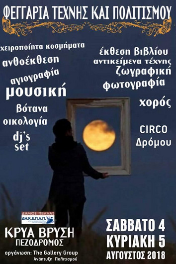 «ΦΕΓΓΑΡΙΑ ΤΕΧΝΗΣ ΚΑΙ ΠΟΛΙΤΙΣΜΟΥ» ΣΤΟΝ ΠΕΖΟΔΡΟΜΟ ΤΗΣ ΚΡΥΑΣ ΒΡΥΣΗΣ ...