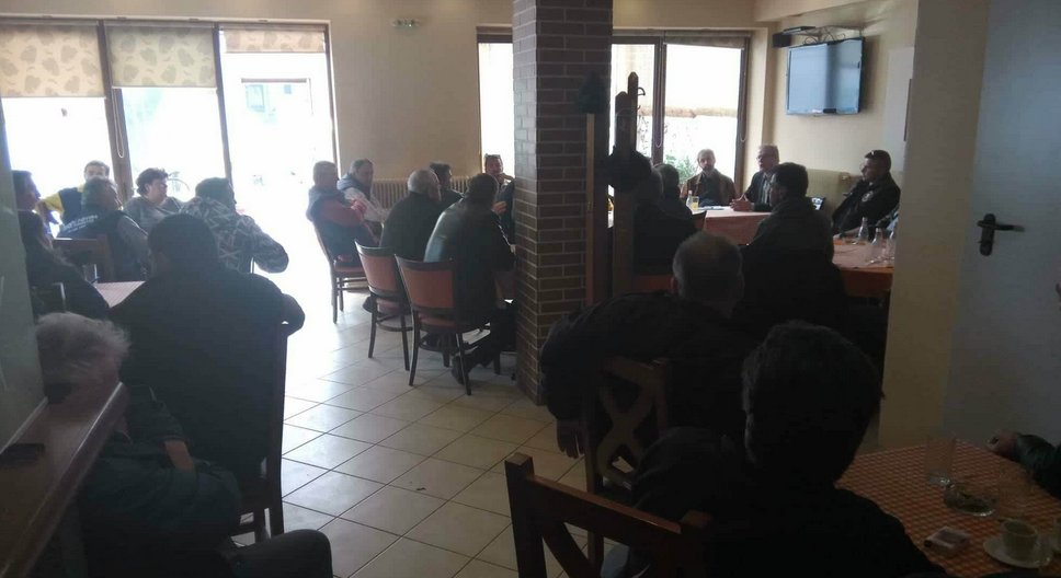 Ο ΓΙΑΝΝΗΣ ΣΗΦΑΚΗΣ ΣΤΟΝ ΆΓΡΑ ΓΙΑ ΤΟ ΚΤΗΜΑΤΟΛΟΓΙΟ ΚΑΙ ΣΤΟ ΚΛΕΙΣΟΧΩΡΙ ΜΕ ...