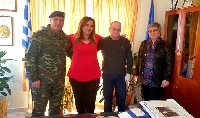 ΣΥΝΑΝΤΗΣΗ ΤΗΣ ΔΗΜΑΡΧΟΥ ΣΚΥΔΡΑΣ ΚΑΤΕΡΙΝΑΣ ΙΓΝΑΤΙΑΔΟΥ ΜΕ ΤΟΝ ΥΠΟΣΤΡΑΤΗΓΟ ...