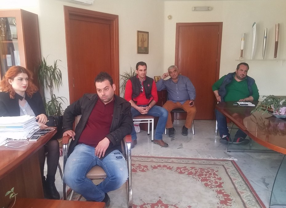 ΣΥΝΑΝΤΗΣΗ ΤΗΣ ΔΗΜΑΡΧΟΥ ΣΚΥΔΡΑΣ ΚΑΤΕΡΙΝΑΣ ΙΓΝΑΤΙΑΔΟΥ ΜΕ ΤΟΝ ΑΝΤΙΠΡΟΕΔΡΟ ...