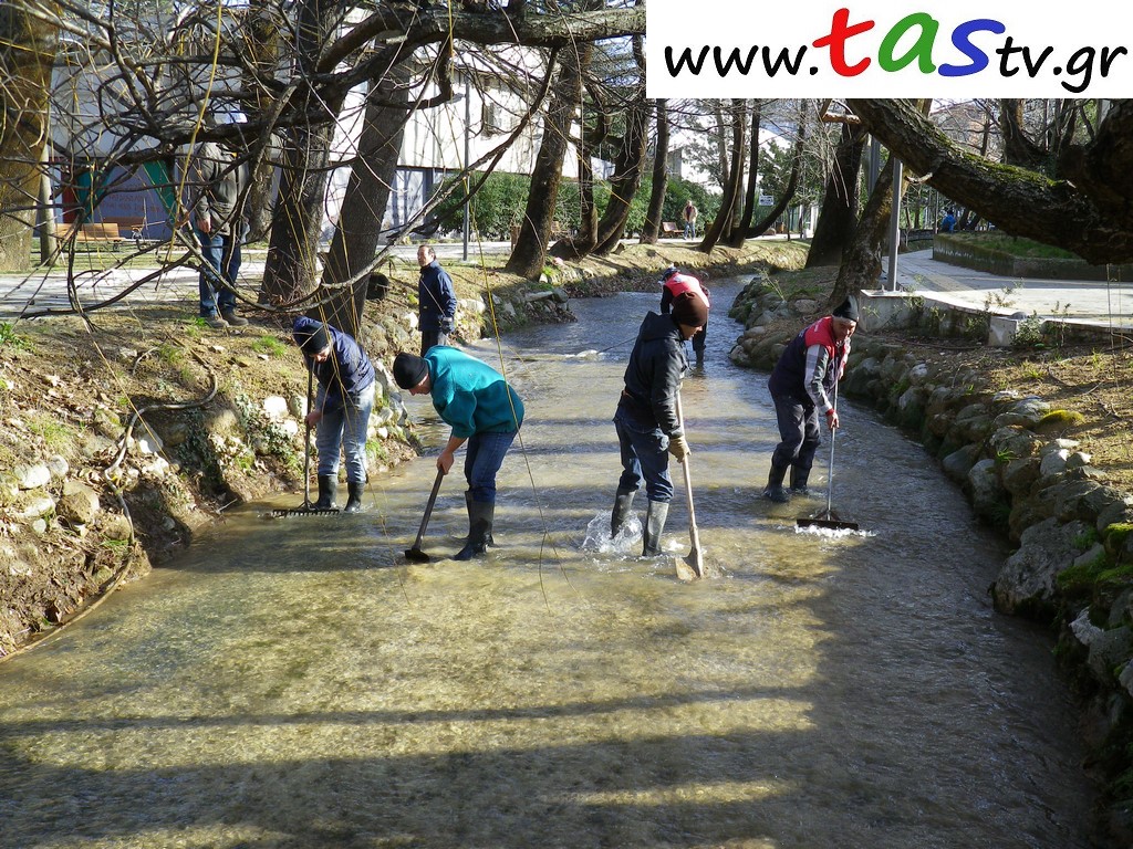 ΕΔΕΣΣΑ : ΚΑΘΑΡΙΣΜΟΣ ΠΟΤΑΜΙΩΝ ΣΤΗΝ ΠΟΛΗ | TASTV.gr | Τα νέα της Πέλλας LIVE