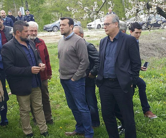 Γ. ΣΗΦΑΚΗΣ : ΕΠΙΣΚΕΨΗ ΜΑΖΙ ΜΕ ΤΟΝ ΥΠΟΥΡΓΟ Ν. ΠΑΠΠΑ ΣΤΟΝ ΑΡΧΑΓΓΕΛΟ ...