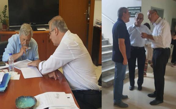 Γ.ΣΗΦΑΚΗΣ: ΣΥΝΕΡΓΑΣIA ΜΕ ΥΠΕΑΡΧΗ ΚΑΙ ΔΙΟΙΚΗΤΗ ΝΟΣΟΚΟΜΕΙΟΥ ΓΙΑ ΤΕΠ ...