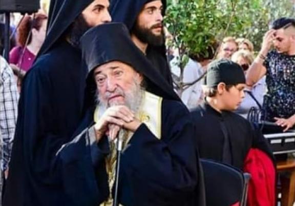 ΑΠΕΒΙΩΣΕ ΑΠΟ ΠΑΘΟΛΟΓΙΚΑ ΑΙΤΙΑ, Ο ΗΓΟΥΜΕΝΟΣ ΤΗΣ ΙΕΡΑΣ ΜΟΝΗΣ ΔΟΧΕΙΑΡΙΟΥ ...