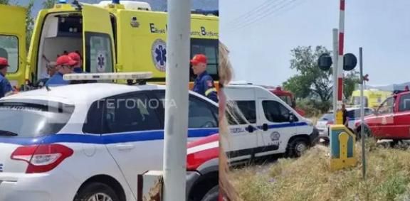 ΔΙΑΜEΛΙΣΤΗΚΕ ΟΔΗΓΟΣ ΜΗΧΑΝΗΣ ΠΟΥ ΣΥΓΚΡΟΥΣΤΗΚΕ ΜΕ ΤΡΕΝΟ ΕΞΩ ΑΠΟ ΤΟΝ ΒΟΛΟ ...