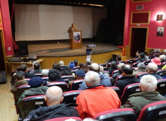 ΑΡΙΔΑΙΑ: ΕΚΔΗΛΩΣΗ ΤΟΥ ΚΚΕ ΓΙΑ ΤΑ 70 ΧΡΟΝΙΑ ΤΟΥ Δ.Σ.Ε. ΣΤO "ΞΕΝΙΤΙΔΕΙΟ ...