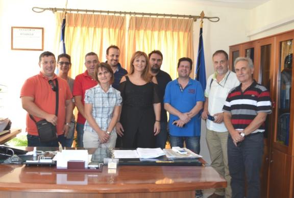 ΣΥΝΑΝΤΗΣΗ ΤΗΣ ΔΗΜΑΡΧΟΥ ΣΚΥΔΡΑΣ ΚΑΤΕΡΙΝΑΣ ΙΓΝΑΤΙΑΔΟΥ ΜΕ ΕΚΠΡΟΣΩΠΟΥΣ ΤΗΣ ...